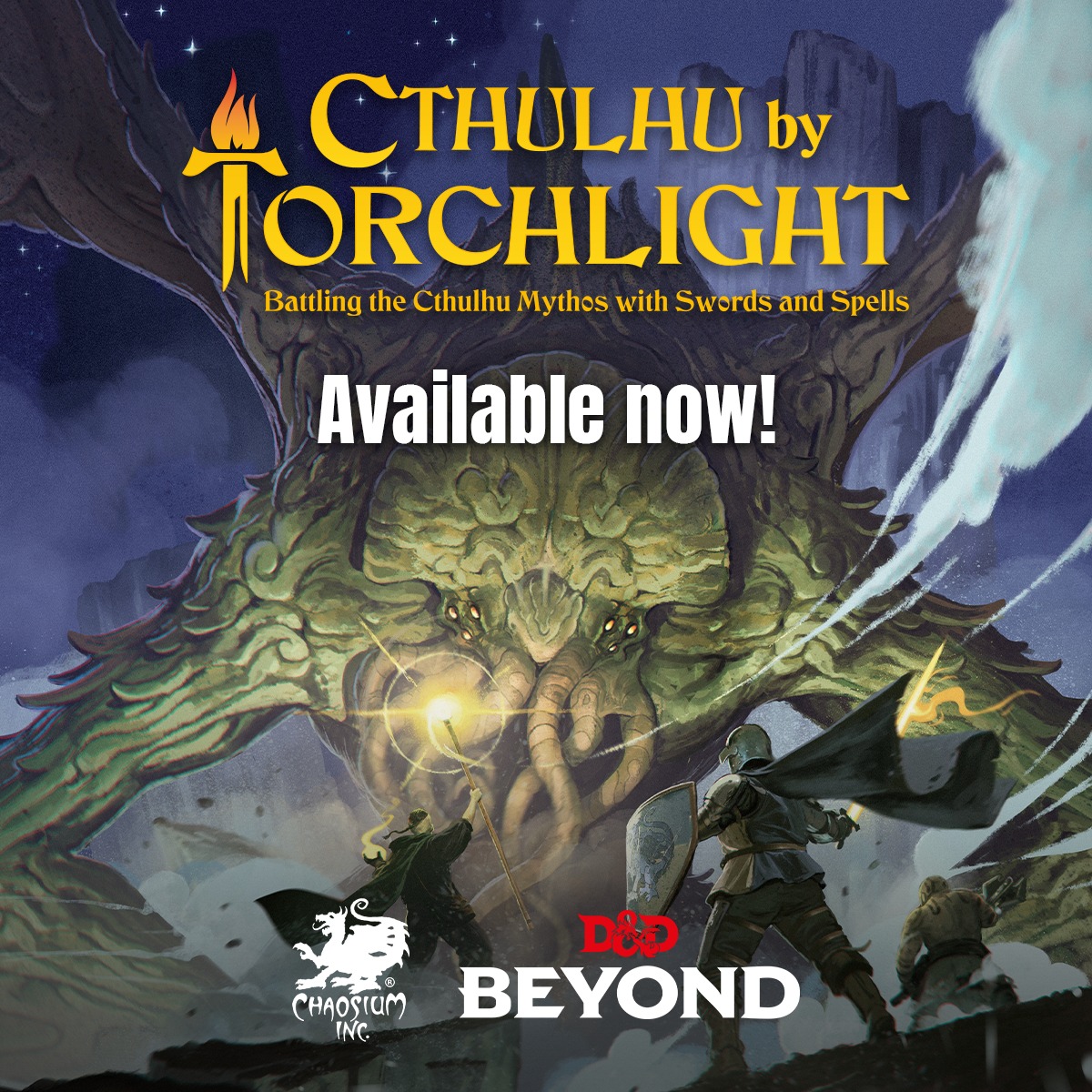 Out now on D&D Beyond! Cthulhu by Torchlight – Battling the Cthulhu ...