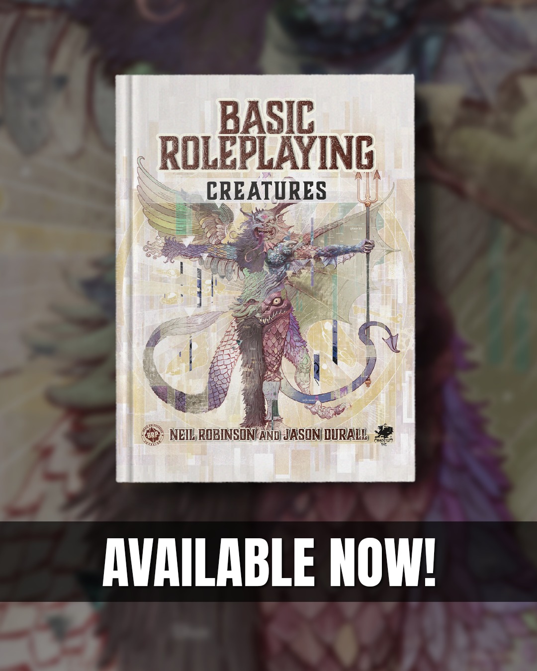 Out now! Basic Roleplaying: Creatures - Chaosium Inc.