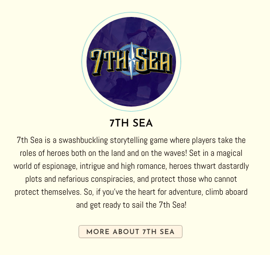 7th Sea RPG to feature as one of the RPGs for New Gamemaster Month ...
