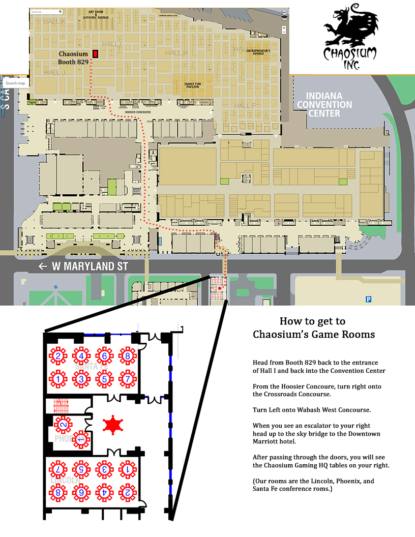 From Booth to Game Rooms: Chaosium at Gen Con - Chaosium Inc.