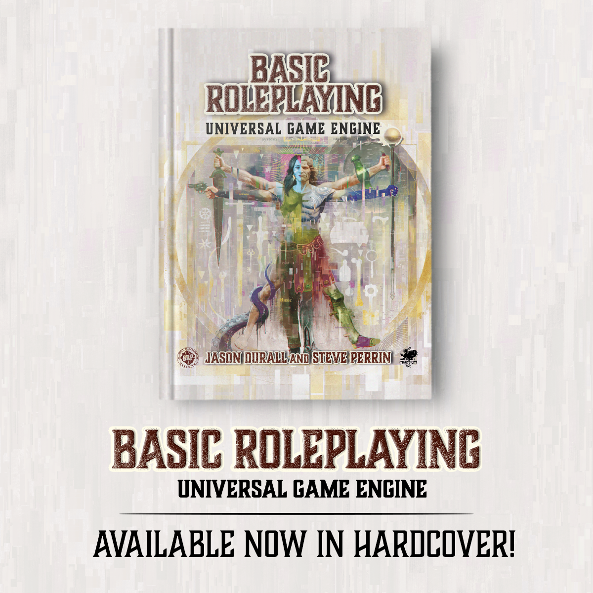 Basic Roleplaying: Universal Game Engine is out now in hardback - Chaosium Inc.