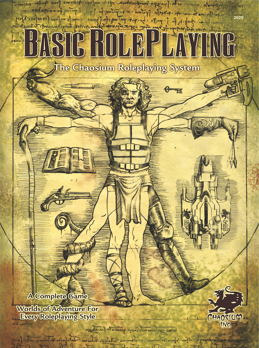 99c for the next 9 days – Basic Roleplaying's 'Big Gold Book' - Chaosium Inc.