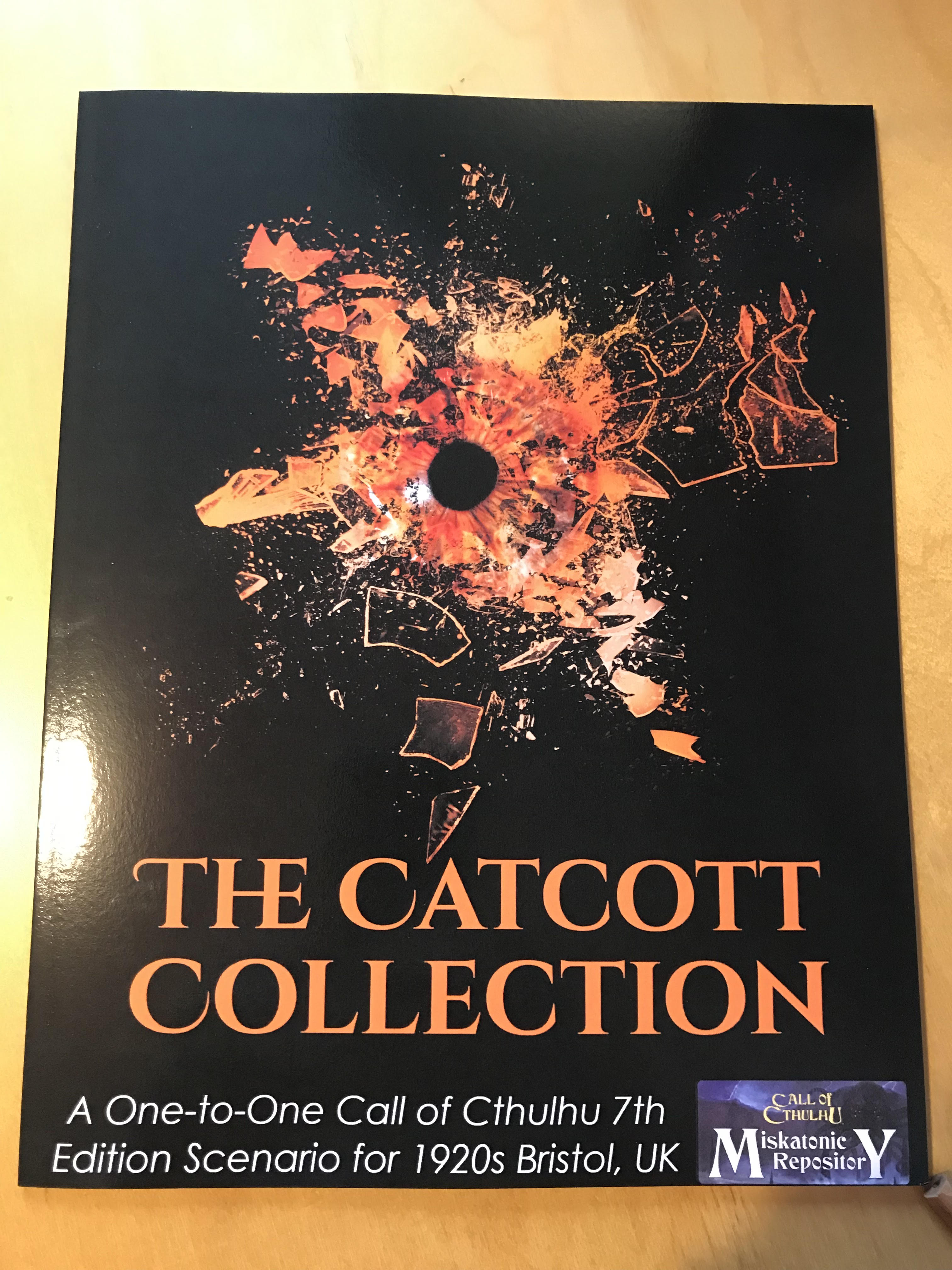 Miskatonic Monday #47: The Catcott Collection - now available in print ...