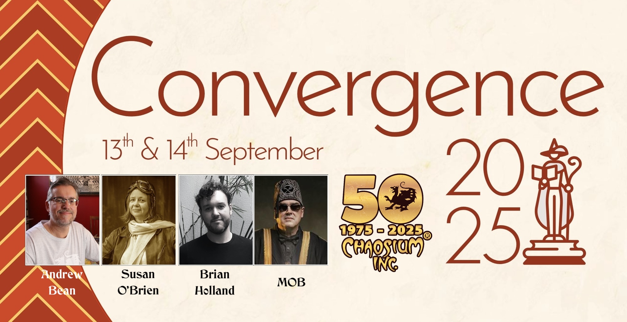 Andrew Bean, Brian Holland, MOB, and Susan O'Brien are special guests ...