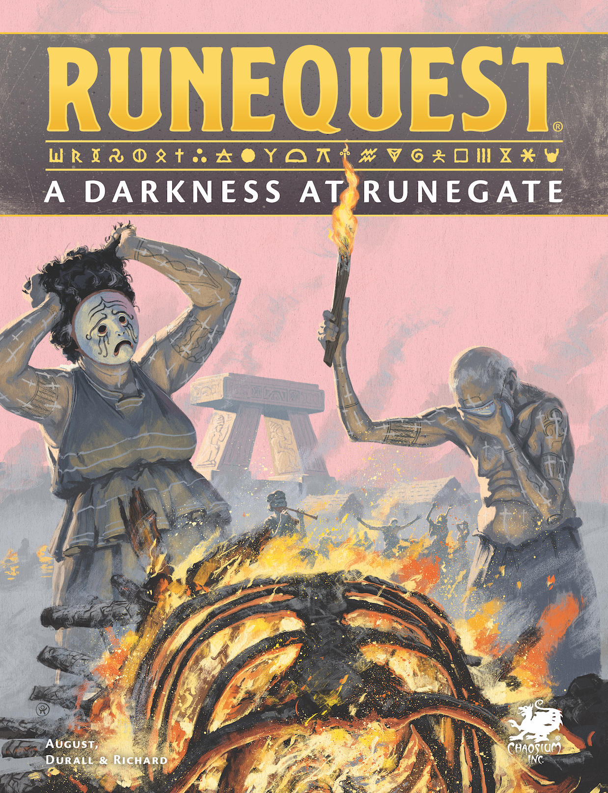 New Adventure for RuneQuest: A Darkness at Runegate - Chaosium Inc.