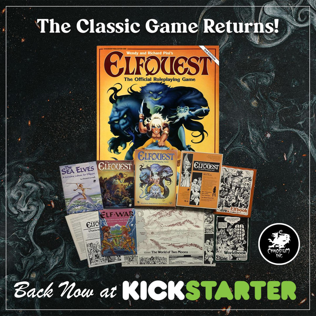 Our ElfQuest Kickstarter is live! - Chaosium Inc.