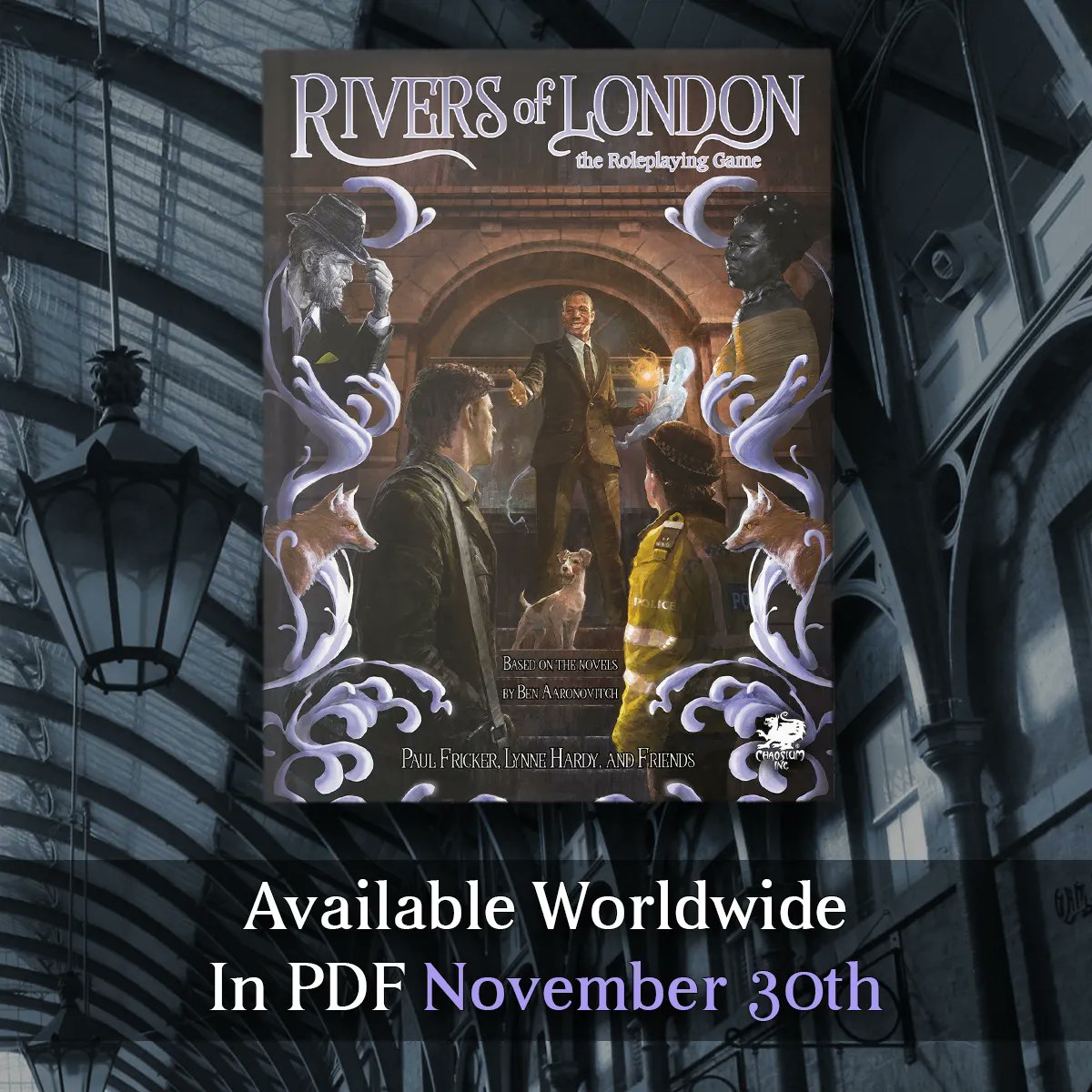Rivers of London - The RPG releases worldwide in PDF on November 30th ...