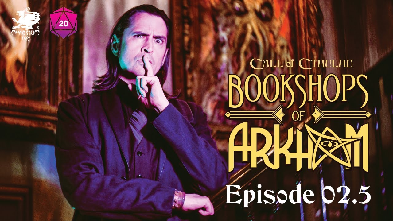 Bookshops of Arkham episode 2.5: audio-only episode with Mark Meer ...