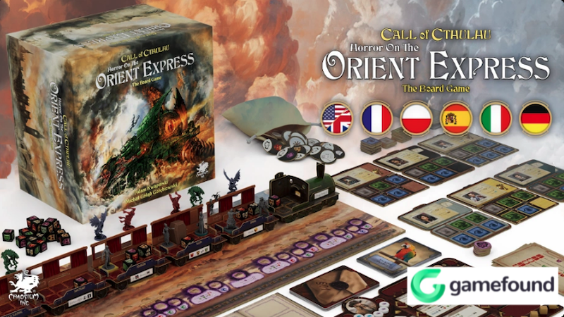 Missed the train? You can now do a late pledge for Horror on the Orient ...