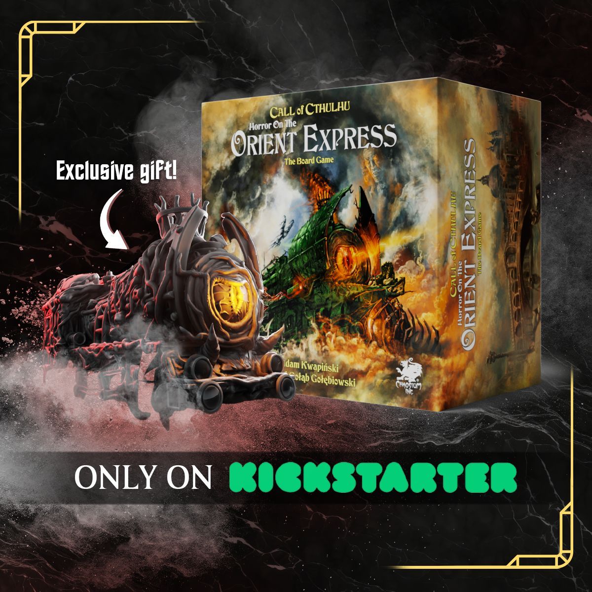 Back our Horror on the Orient Express Board Game Kickstarter on April ...
