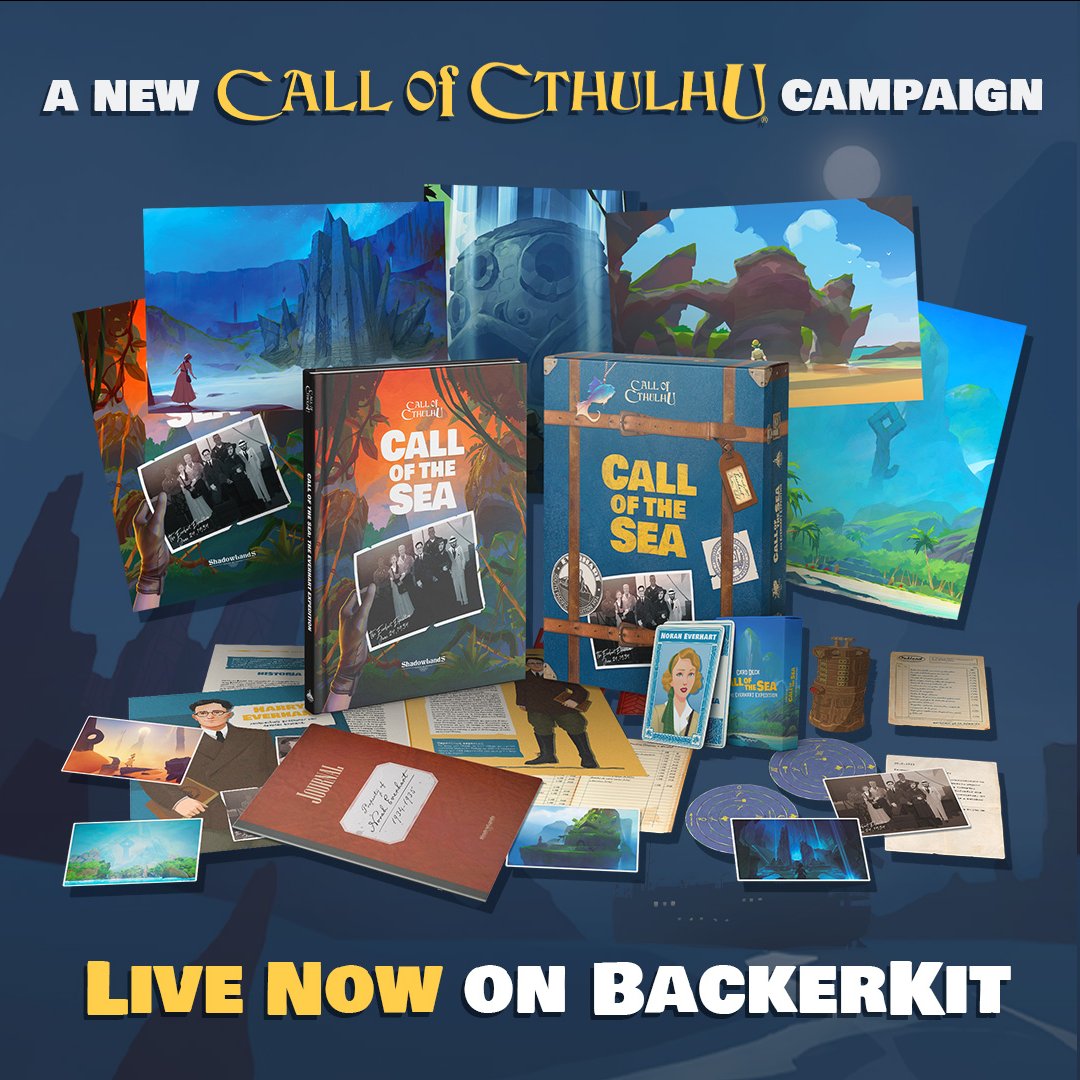 Call of the Sea: The Everhart Expedition, new licensed Call of Cthulhu ...