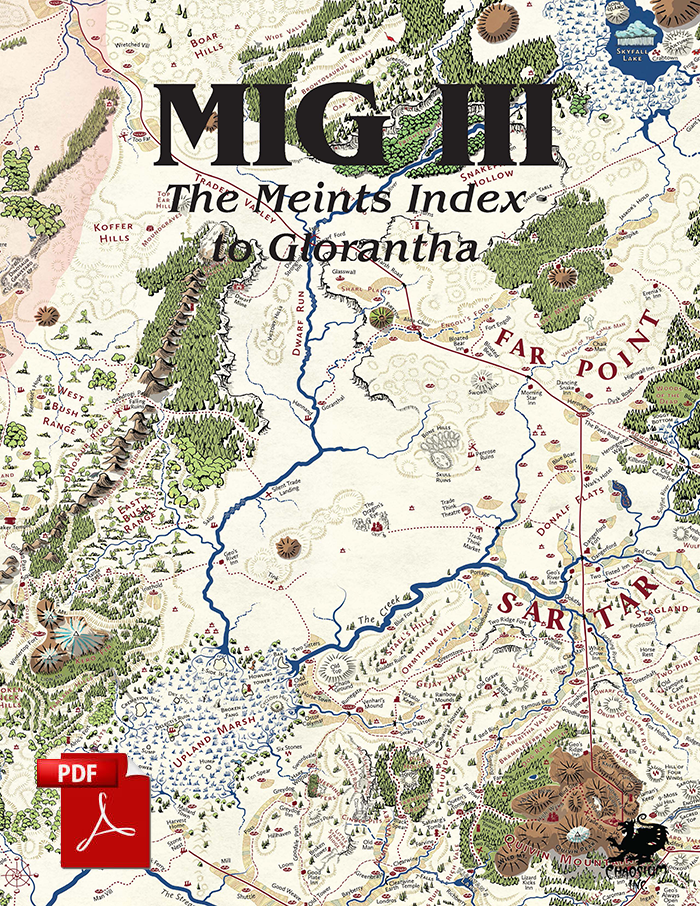 Chaosium releases The Meints Index to Glorantha – the Ultimate Guide ...