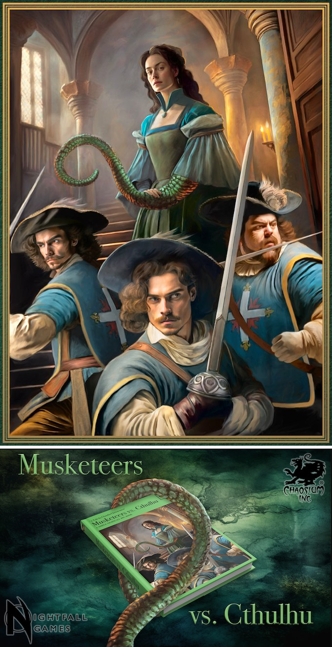 Claudia Christian’s Musketeers vs. Cthulhu is on Kickstarter now ...