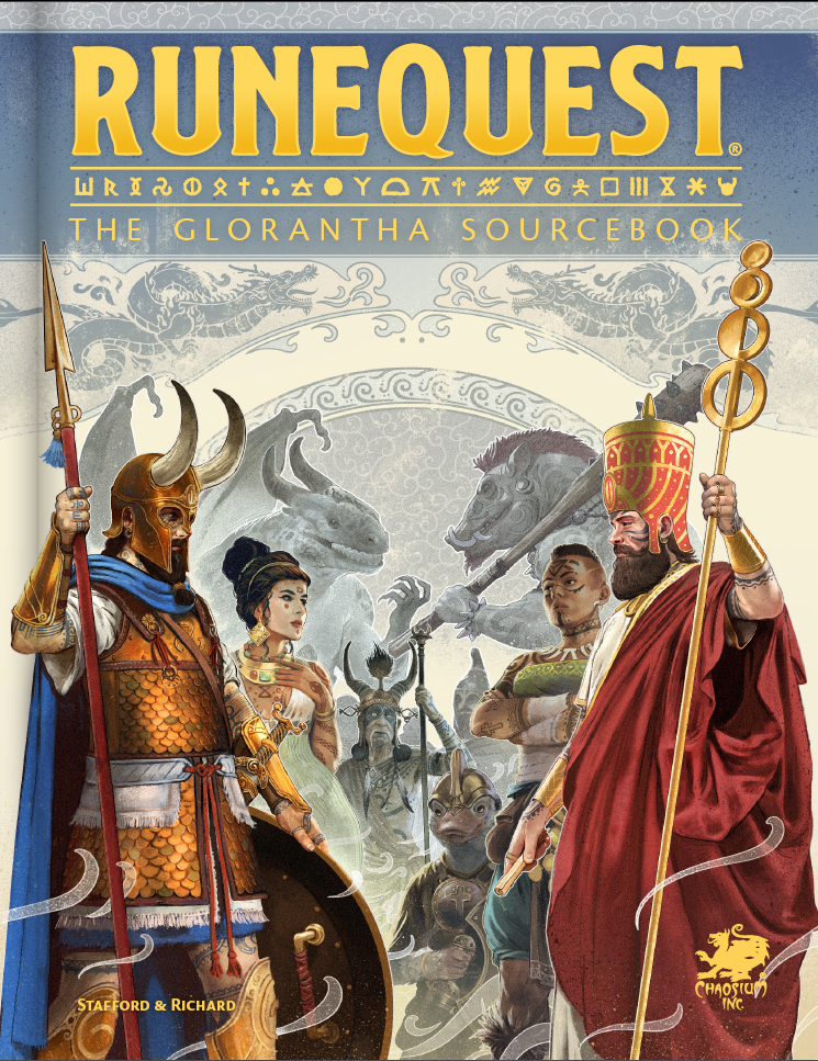 Coming in March: a new cover for The Glorantha Sourcebook - Chaosium Inc.