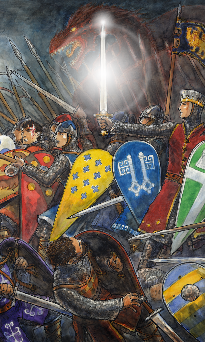 Pendragon Design Journal #8: The Battle System - Chaosium Inc.