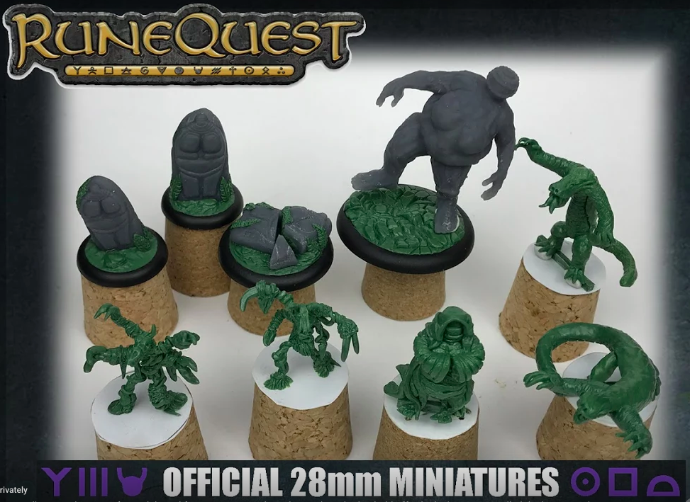 Infinity Engine is creating a licensed range of RuneQuest miniatures ...