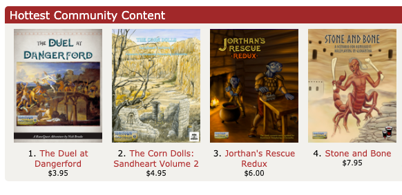 Journey to Jonstown #4 - Jonstown Compendium releases are the Top Four best-selling community ...