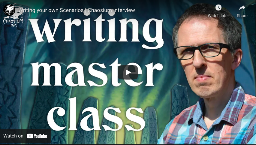 Chaosium Interviews: Paul Fricker on writing your own scenarios ...