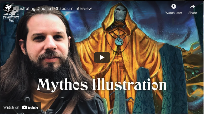 Chaosium Interviews: Illustrating Cthulhu, with Loic Muzy - Chaosium Inc.