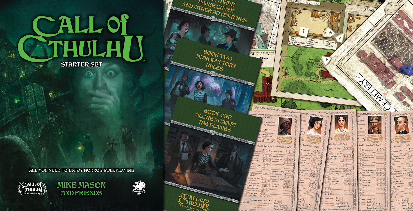 Call of Cthulhu Starter Set: available now and updated for the 40th ...