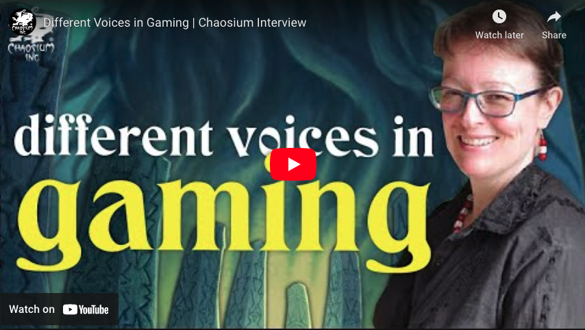 Chaosium Interviews: Different Voices in Gaming, with Lynne Hardy ...