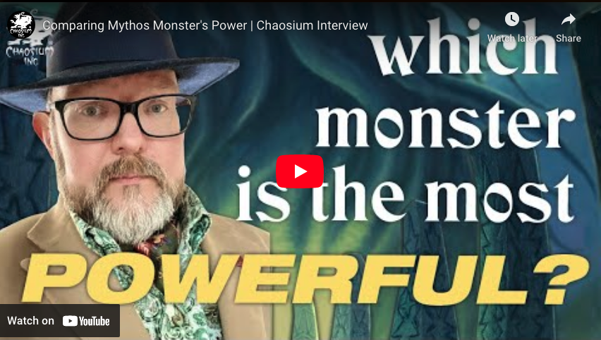 Chaosium Interviews: Which Mythos Monster is the most powerful ...
