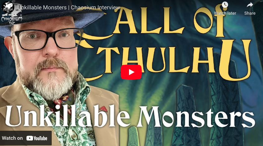 Chaosium Interviews: Unkillable Monsters, with Mike Mason - Chaosium Inc.