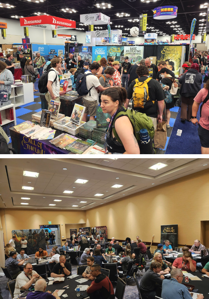 Table Tales: 'I love a gaming convention' - Chaosium Inc.