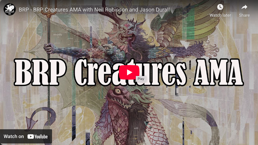 AMA - BRP Creatures - Chaosium Inc.