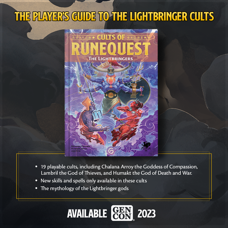Cults of RuneQuest introduces new character creation options and a ...
