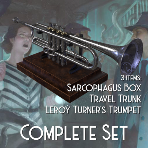 Call of Cthulhu Starter Set - 3D Prop Set - Chaosium Inc.