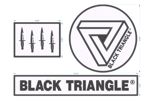 BLACK TRIANGLE GI PATCH SET
