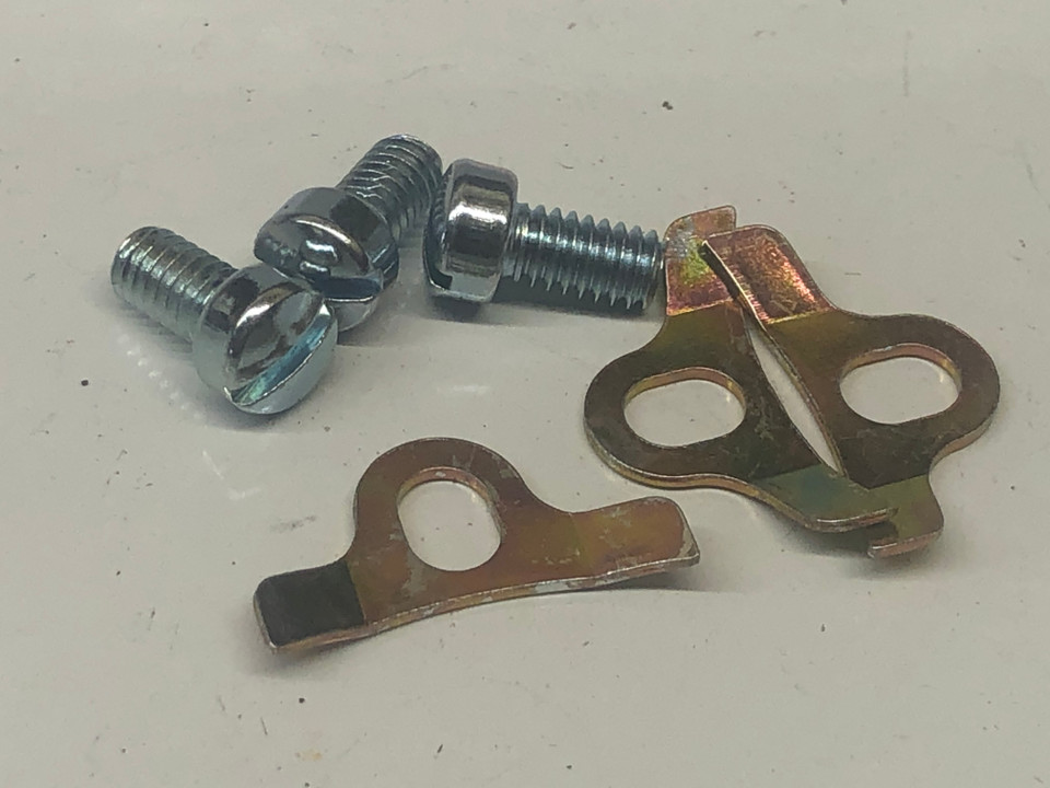 Choke cover screws with retainers, (3) - Quadrajet Power Store
