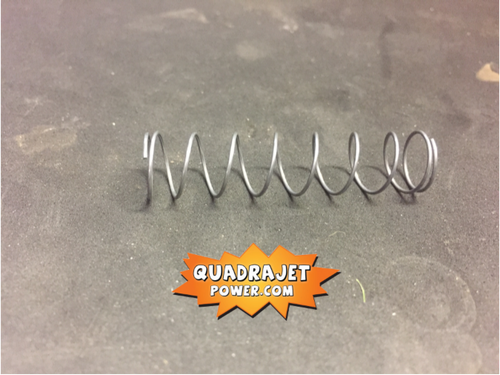 Accelerator pump return spring, New - Quadrajet Power Store