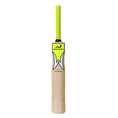 Woodworm Glowworm Mega Junior Cricket Bat - Harrow - Woodworm.tv