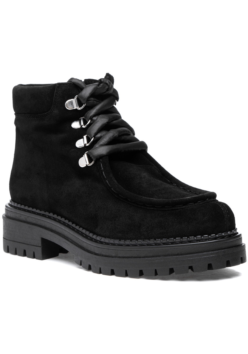 275 Central Kyle Boot Black Suede