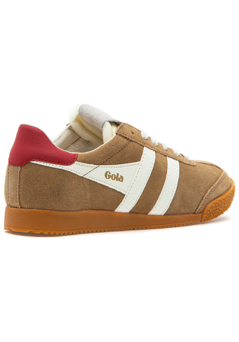 Gola Elan Sneaker Caramel/Off White/Deep Red