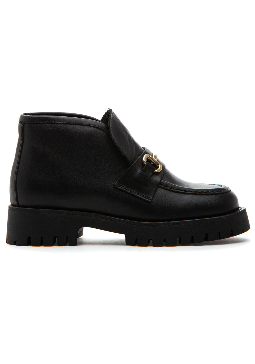 Steve Madden Leon Boot Black Leather