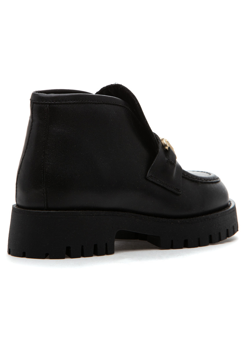 Steve Madden Leon Boot Black Leather