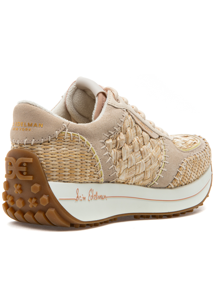 Sam Edelman Jianna Sneaker Warm Sand/Dark Natural Suede Sam Edelman Jianna Sneaker Warm Sand/Dark Natural Suede