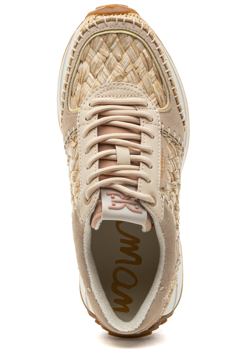 Sam Edelman Jianna Sneaker Warm Sand/Dark Natural Suede Sam Edelman Jianna Sneaker Warm Sand/Dark Natural Suede