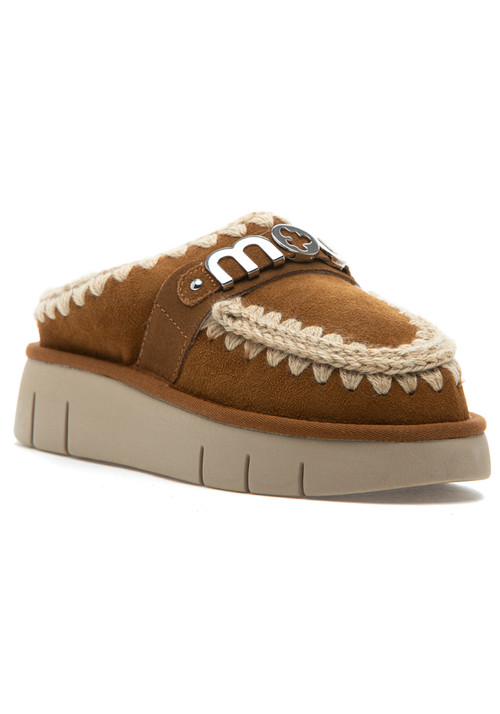 Mou Bounce Clog Cognac