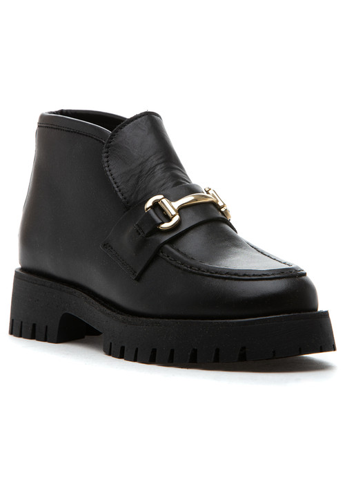 Steve Madden Leon Boot Black Leather