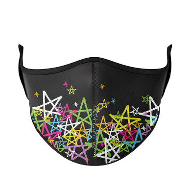 Spray Paint Star Face Mask