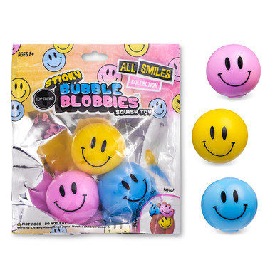 Sticky Fidget Bubble Blobbie Smile Toy For All Ages
