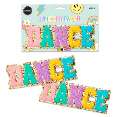 Chenille Sticker Patch Dance