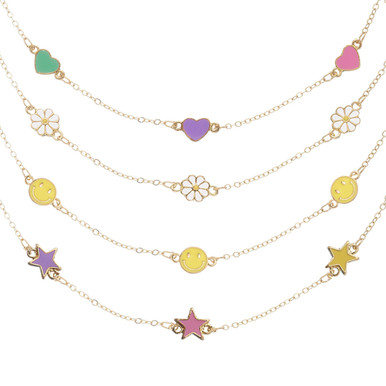 Choker Charm Necklaces For Kids And Tweens