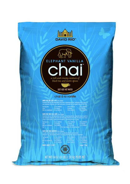 ELEPHANT VANILLA CHAI 1.814 KG - My Coffee Shop Online