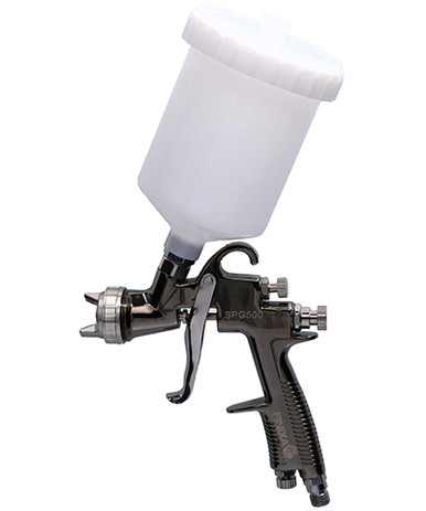 Finixa Spray Gun Clear CC500 Black Chrome - Skeleton - Bodyline Imports