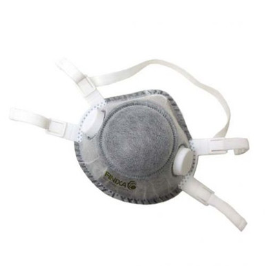 Finixa Carbon Dust Mask P2 With 2 Valve (5) - Bodyline Imports